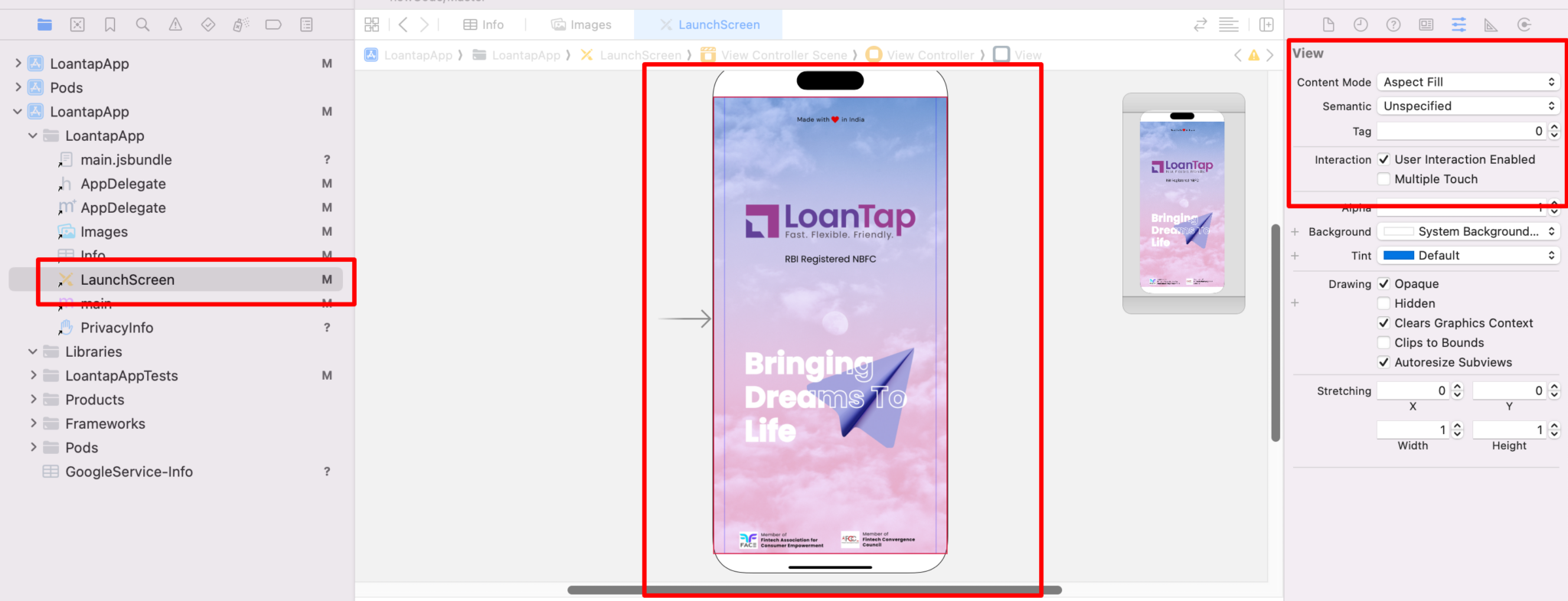 Set Custom Splash Screen to IOS App - Awesome Enterprise Documentation